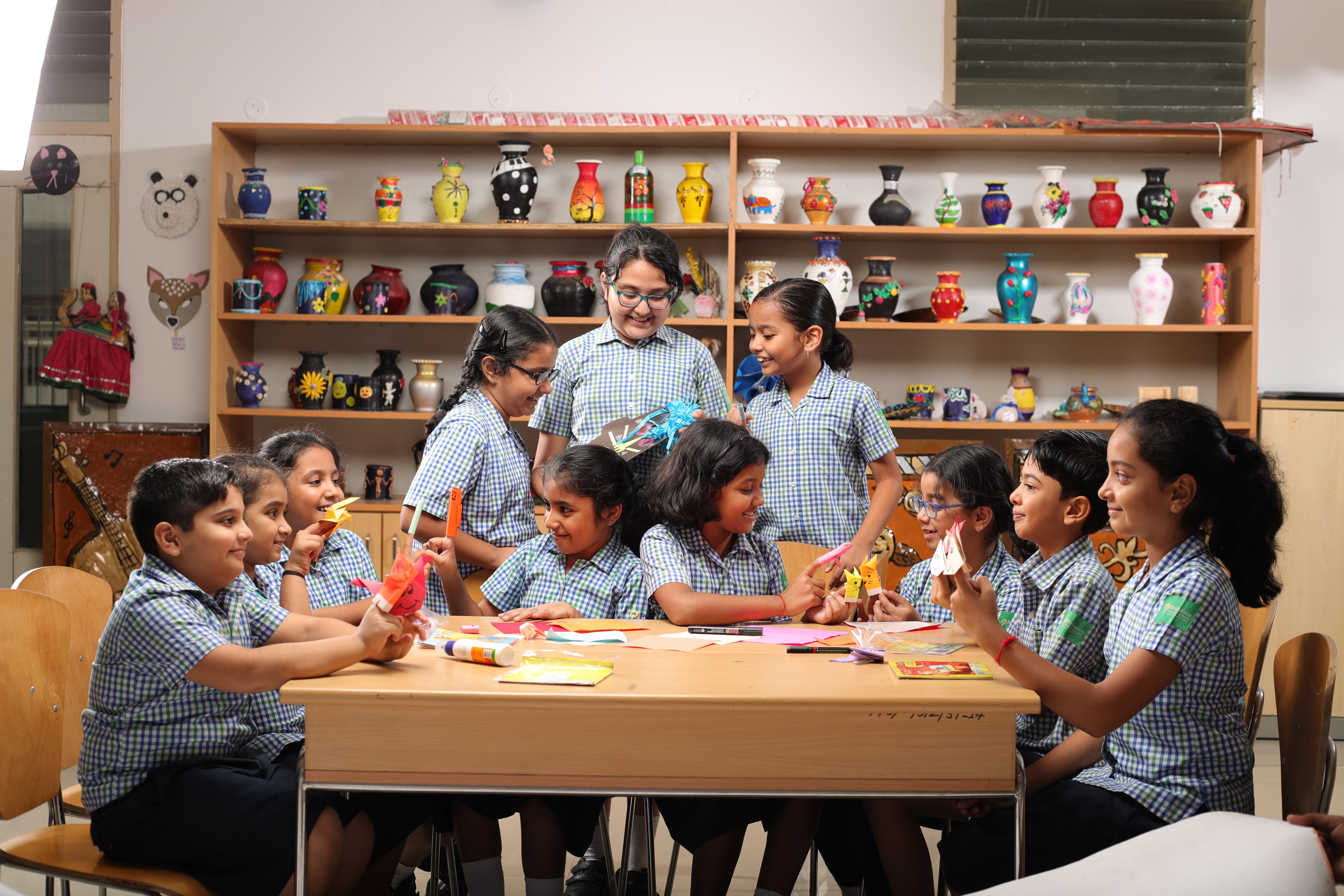 Reliance Foundation School Club Activities Art Media Mathematics